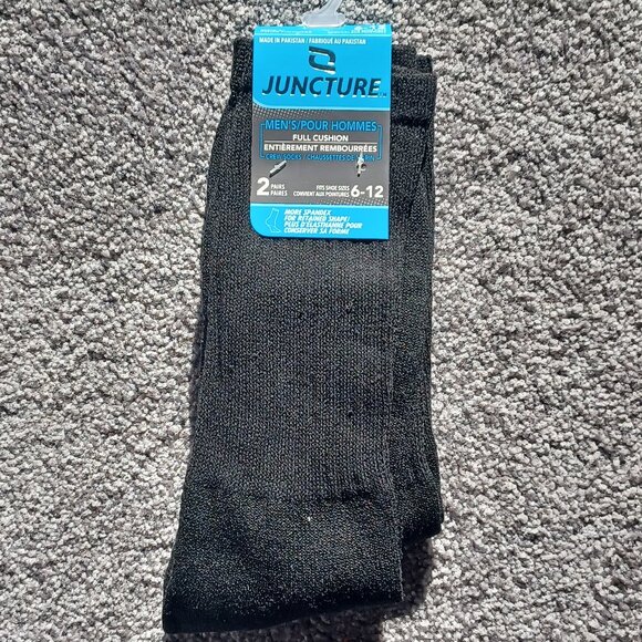 Juncture | Underwear & Socks | Socks Size 62 Black 2 Pairs | Poshmark